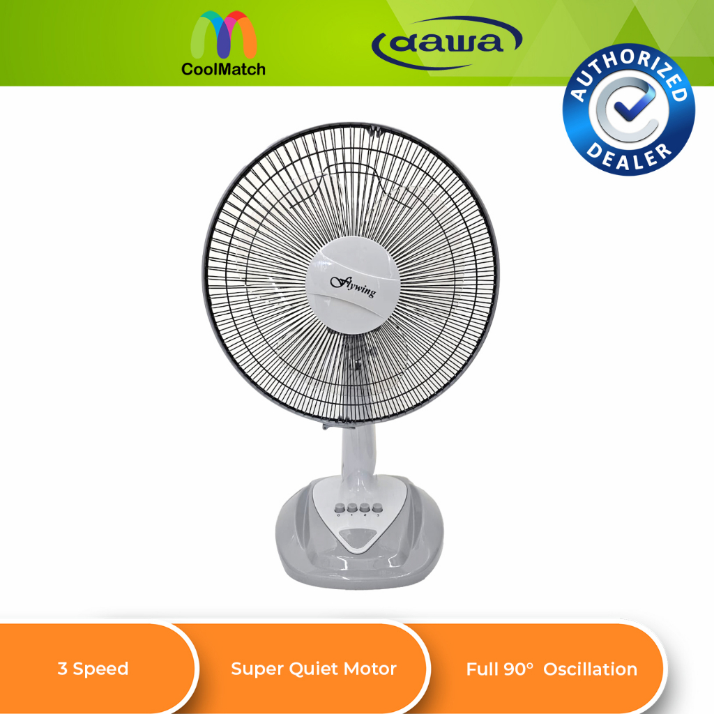 DAWA - FLYWING 12" TABLE FAN FW-12TF | Shopee Malaysia