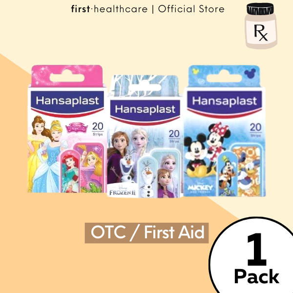 [READY STOCK!] Hansaplast Kids Plaster Sensitive/ Cartoon (Frozen II ...