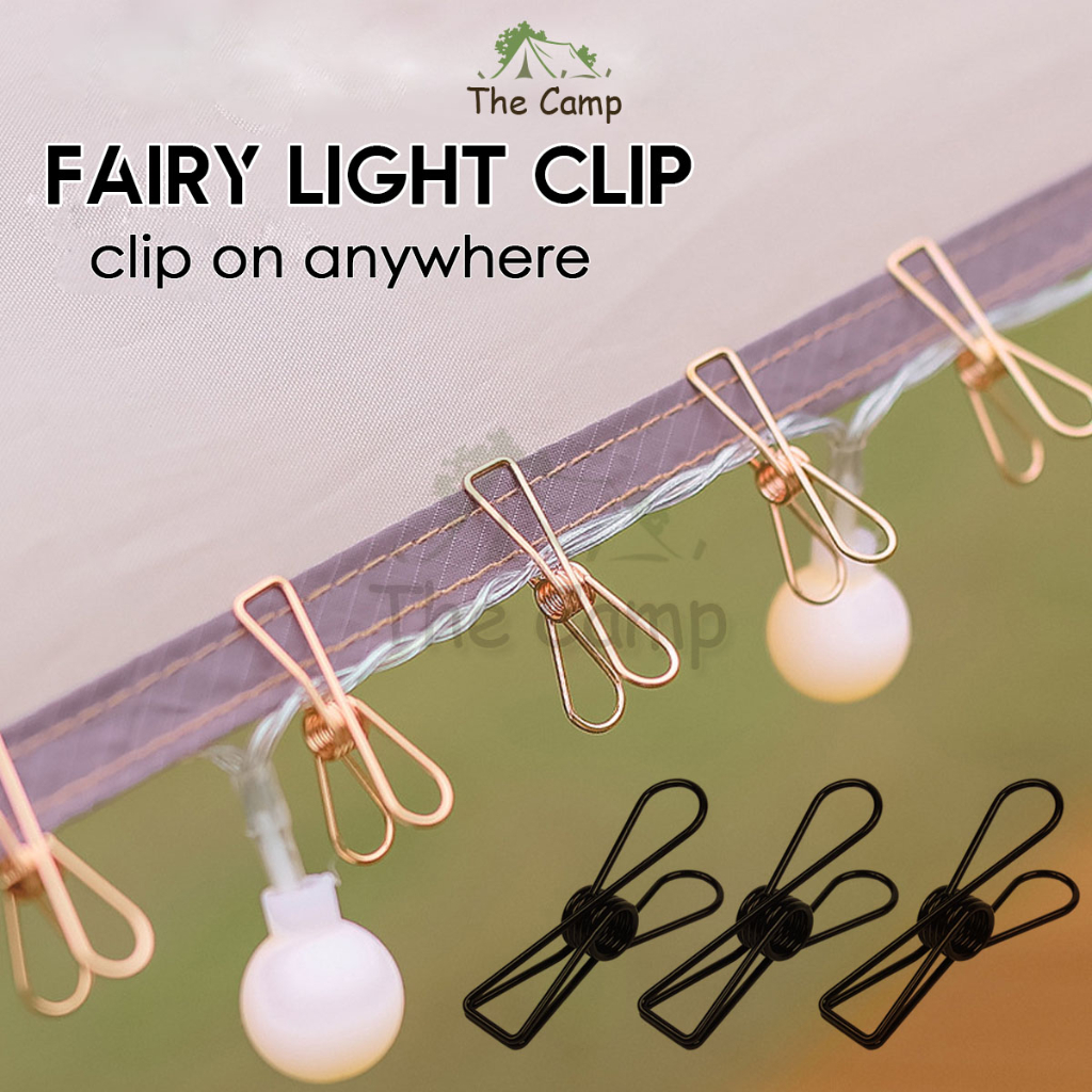 Fairy Light Clip Outdoor LED Bulb Ball String USB Battery Camping ...
