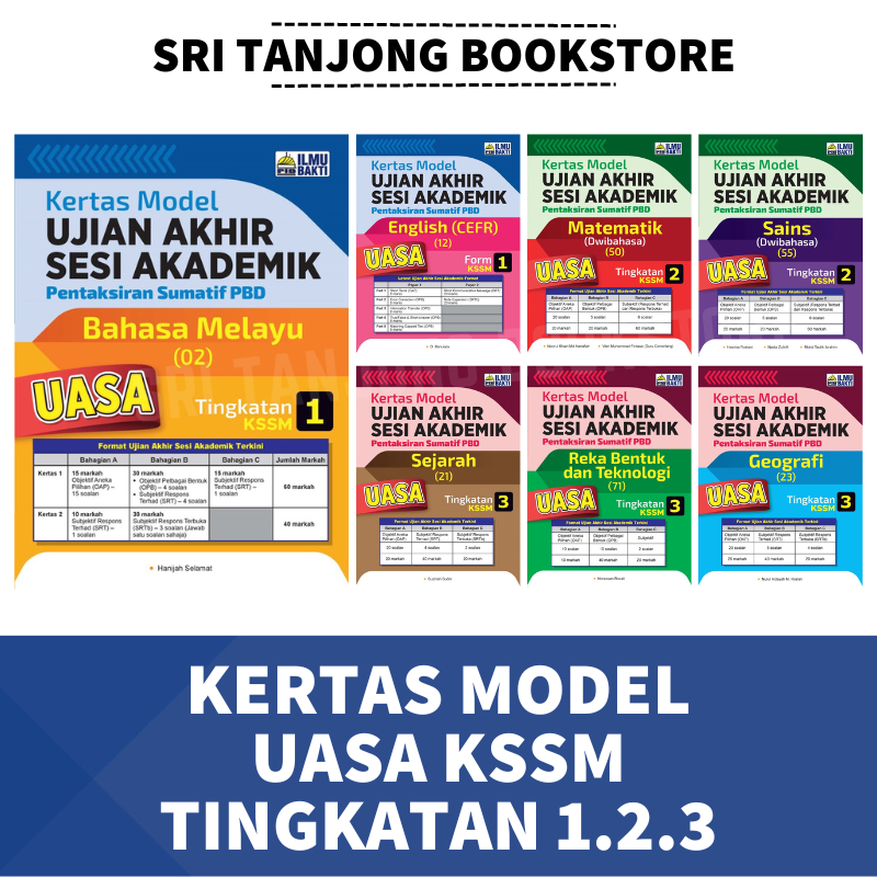 [st] Ilmu Bakti Buku Latihan 2023 Kertas Model Uasa Pentaksiran