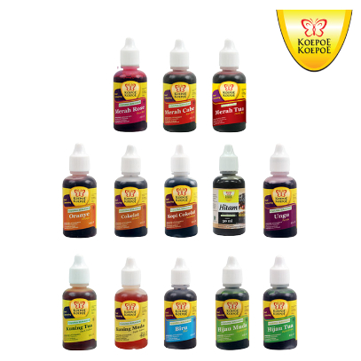 Koepoe Water Based Food Coloring 30ml | Shopee Malaysia
