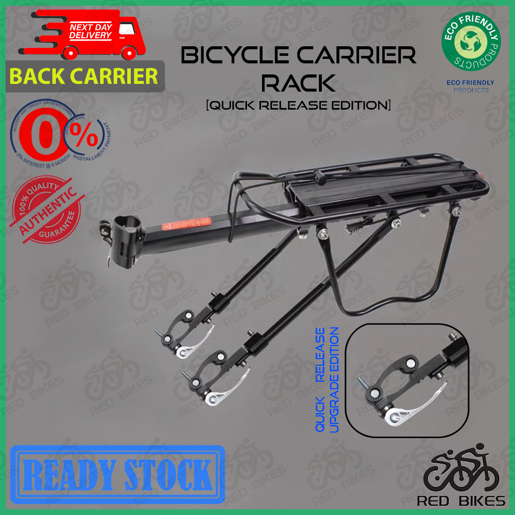 Bicycle Back Carrier Racks With Quick Release / Basikal Carrier ...