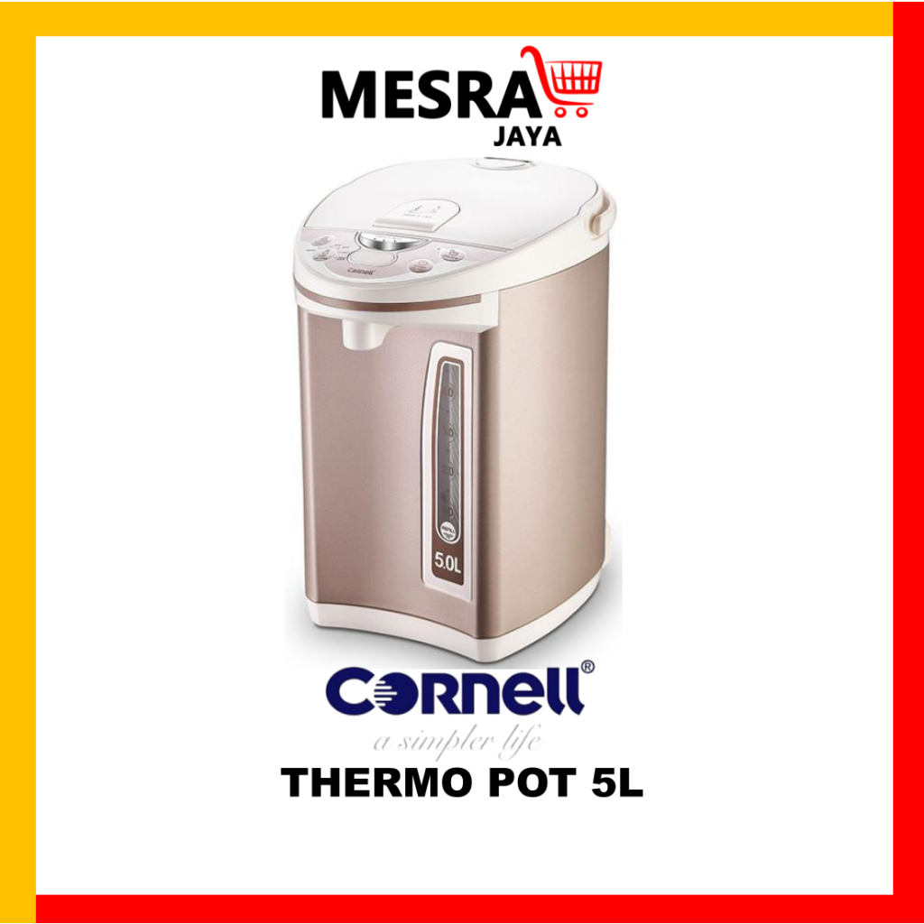 CORNELL THERMO POT CTP-E50T 5L PEMANAS AIR | Shopee Malaysia