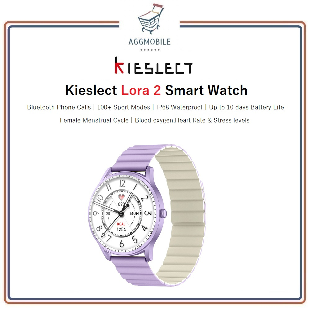 KieSlect Lora 2 Smartwatch 10 Days Battery Life | SpO2 | Sleep ...