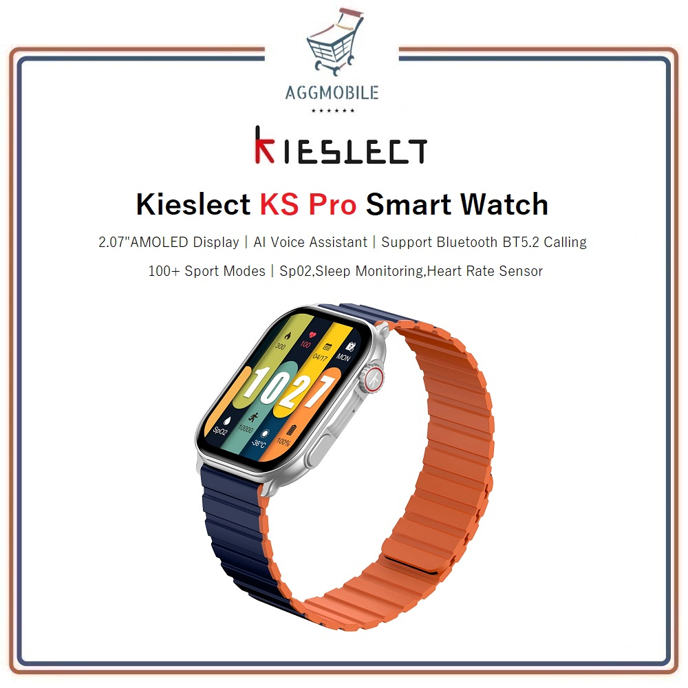 Kieslect Ks Pro Smartwatch (100+ Sport Modes | SpO2 | Sleep Monitoring ...