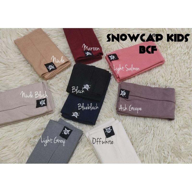 ANAK TUDUNG KANAK-KANAK ️ SNOWCAP KIDS BCF ORIGINAL ️ INNER KIDS ...