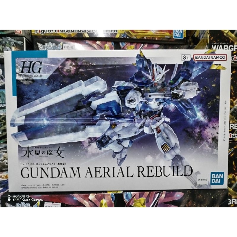BANDAI HG 1/144 GUNDAM AERIAL REBUILD | Shopee Malaysia
