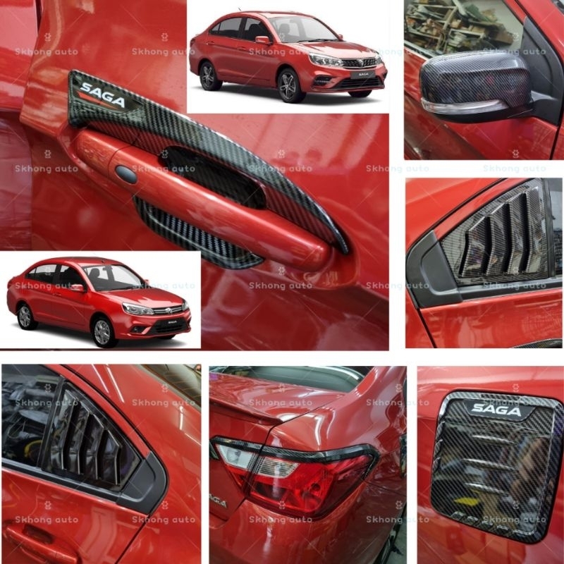 Saga VVT 2016 - 2025 mc1 mc2 Side Mirror Cover Door Handle Bowl Cover ...