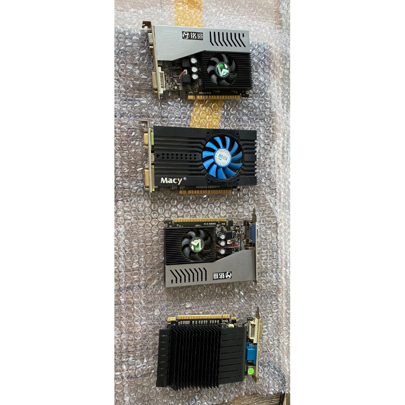 used 100% working pc / desktop graphic card / video card gt210/gt520 ...