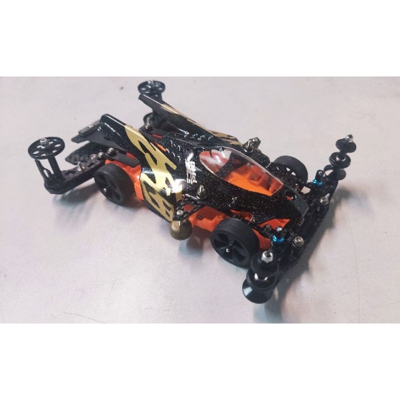 Tamiya Mini 4wd New MA flex full CNC carbon anchor & chassis STO RTR ...