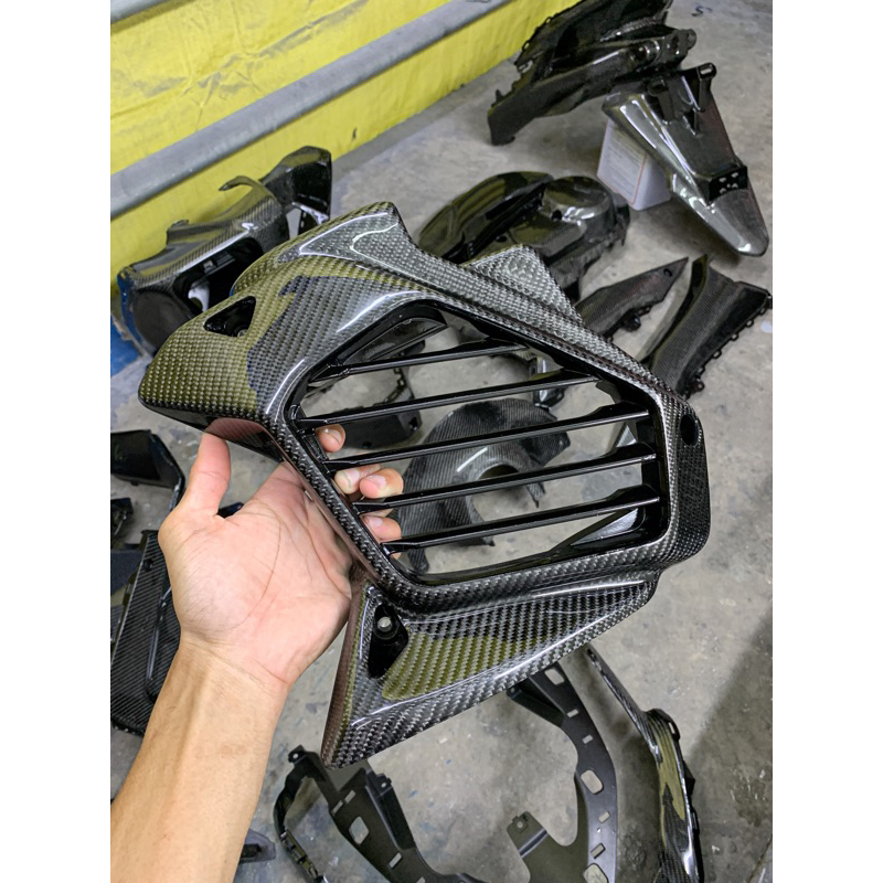 Cover Radiator NVX V2 carbon Original ( Twill ) 🔥 | Shopee Malaysia