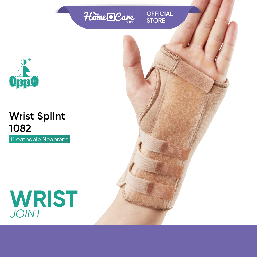 OPPO Breathable Neoprene Wrist Splint 1082 Palm Adjustable Support ...