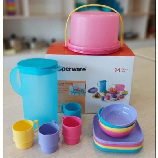 Tupperware Limited Edition Kid Toy Mini Masak Gift Set Cuteness ...