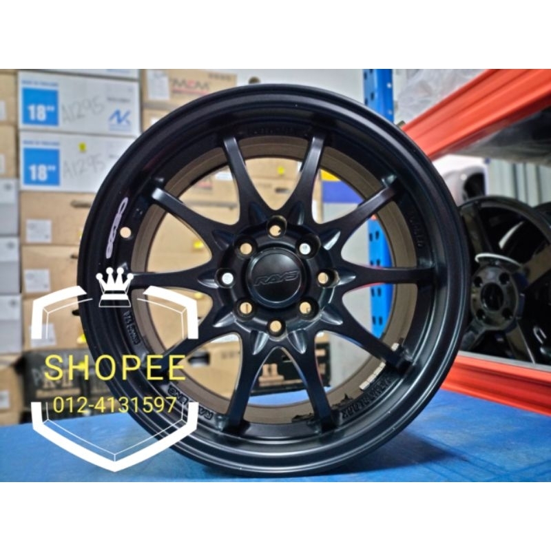 USED SPORT RIM 15 INCH RAYS CE28 RM540 1SET 4PC (KENA BELI 4KALI 1KALI ...