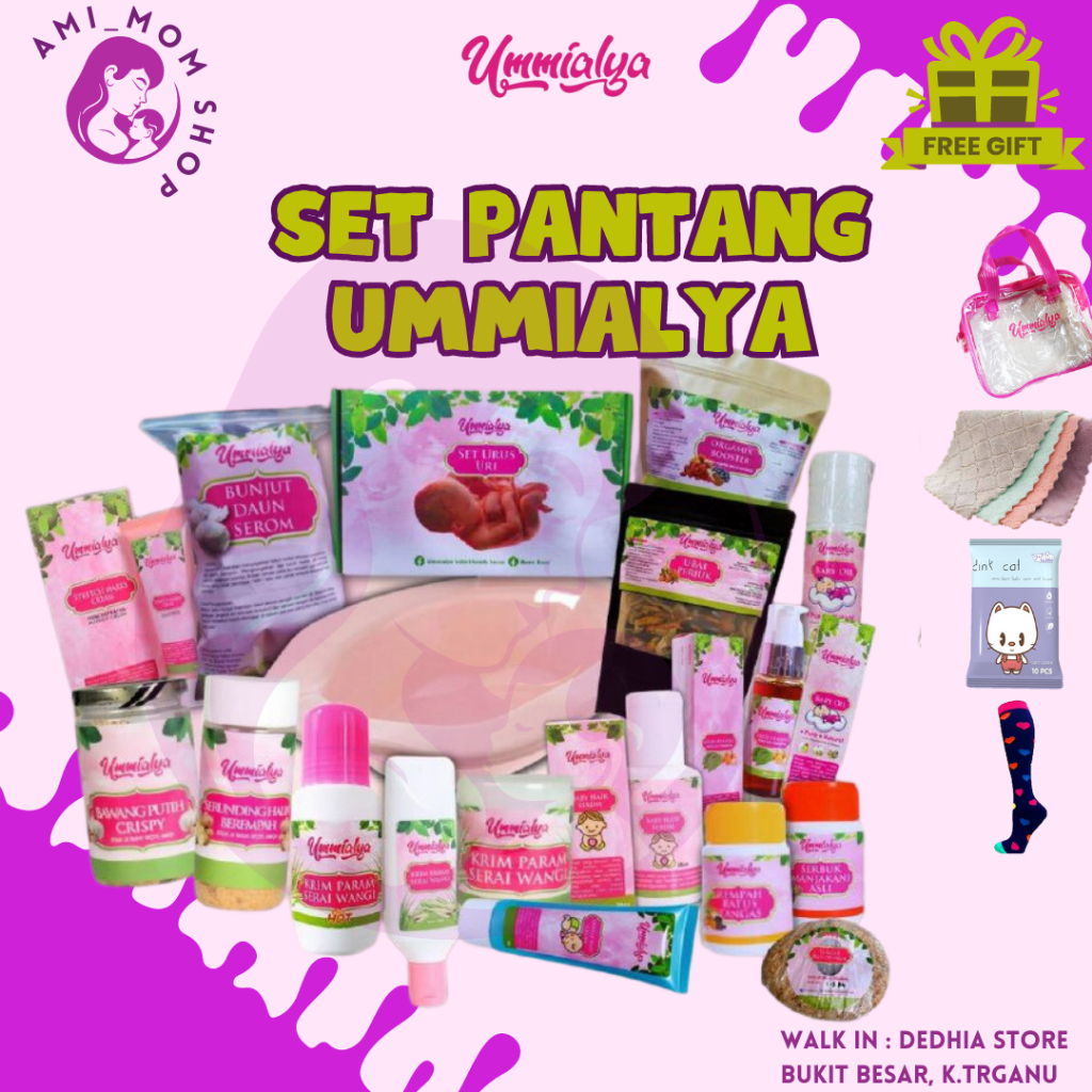 Set Berpantang Ummialya Set Pantang Jamu Lepas Ibu Bersalin Umialya ...