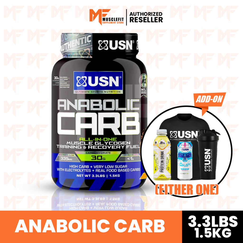 USN Anabolic Carb Muscle Glycogen Recovery Fuel | Shopee Malaysia
