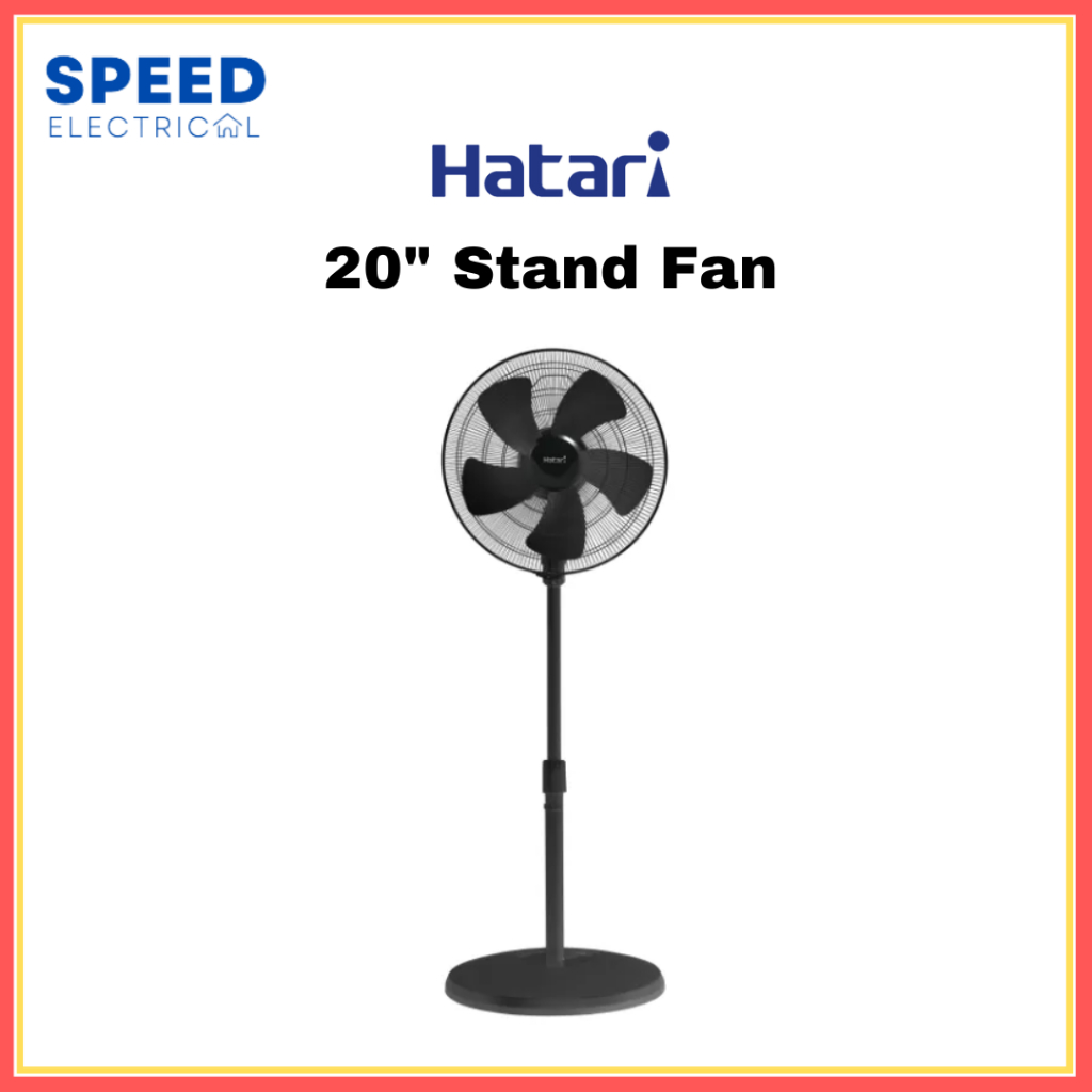 Hatari 20" Industrial Stand Fan IP20M1 HEAVY DUTY FAN KIPAS HEAVY DUTY ...