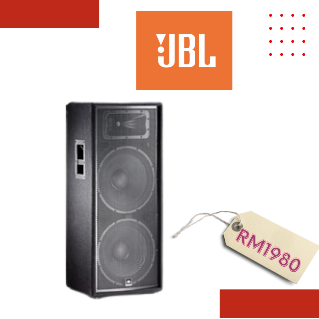 JBL JRX225 CLEAR STOCK OFFER Dual 15" Two-Way Sound Reinforcement ...