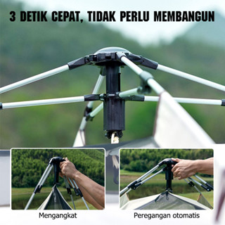 Khemah Camping 9-12orang khemah besar Khemah 8 orang Khemah Terowong ...