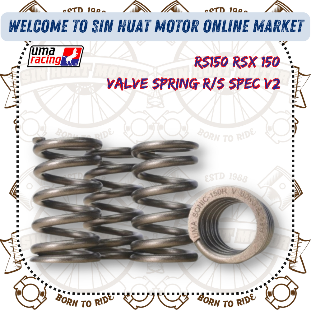 RS150/ RSX150 RSX 150 UMA RACING VALVE SPRING R/S SPEC V2 | Shopee Malaysia