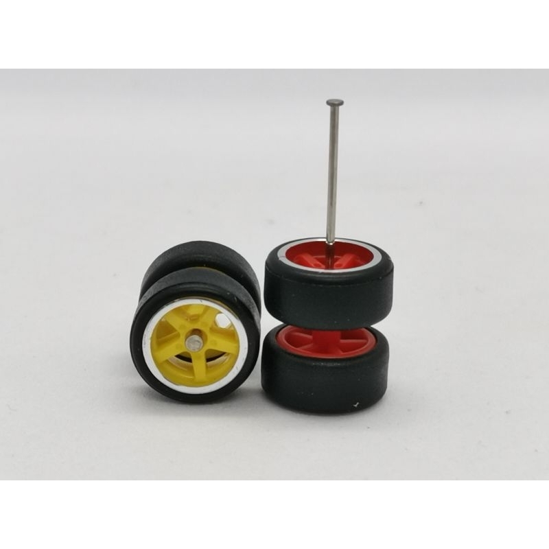 Tayar Getah 5 spoke 10mm(pair) ,Original Axl Jdm. | Shopee Malaysia