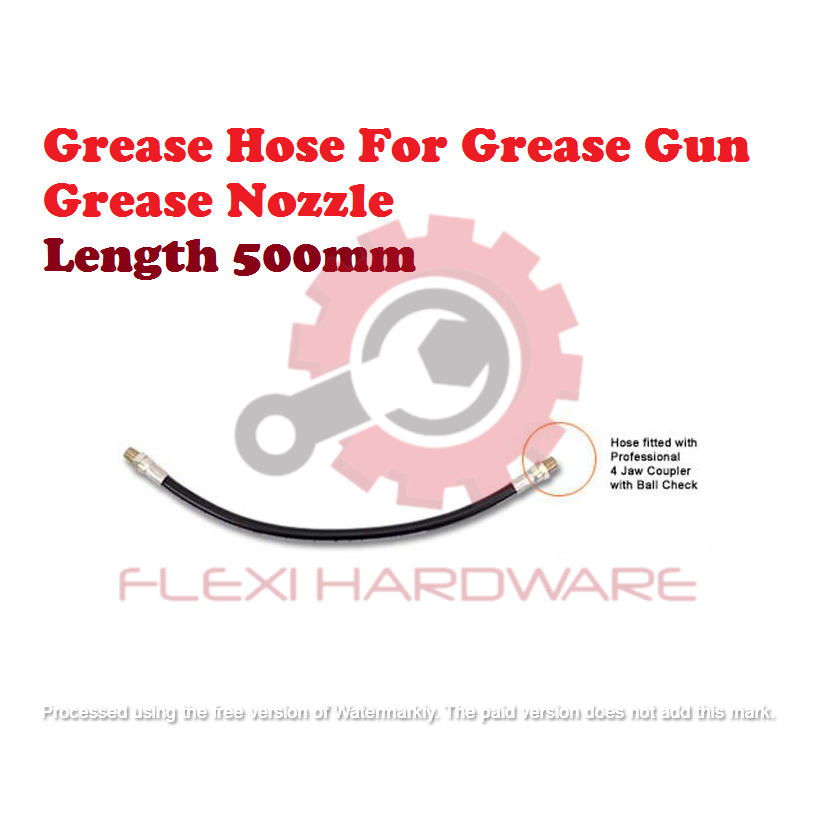 [100% ORIGINAL] 0.5METER SAMFLEX 300BAR GREASE GUN FLEXIBLE HOSE ...