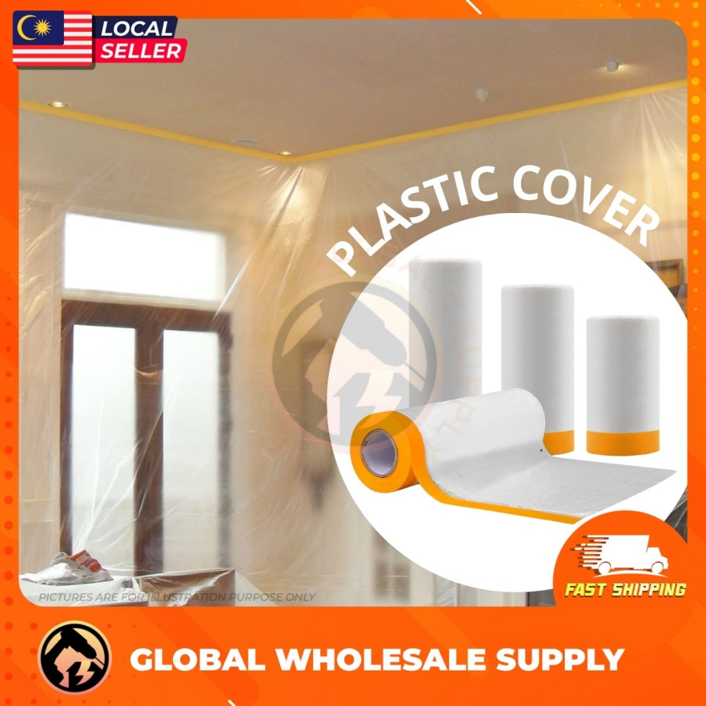 Furniture Protective Film Disposable Plastic Cover Waterproof Plastic ...