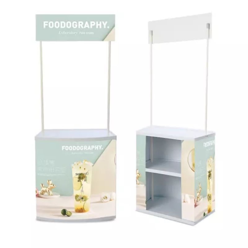 PVC COUNTER BOOTH / PROMOTIONAL COUNTER (included Printing Booth and ...