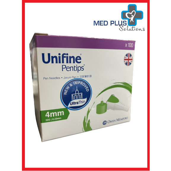 Unifine Pentips 4mm 100's (Exp: 6/2028) | Shopee Malaysia