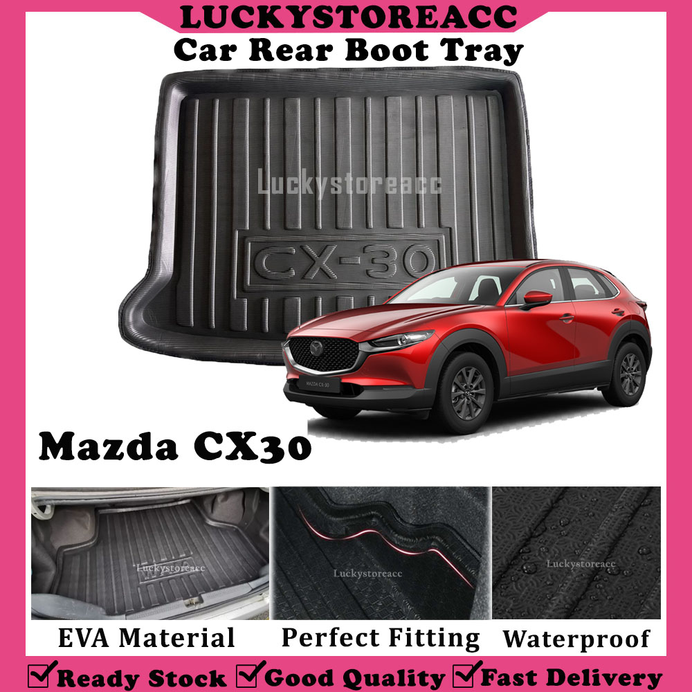 Mazda CX30 Custom Fit OEM Car Rear Boot Tray Accessories Luggage Cargo ...