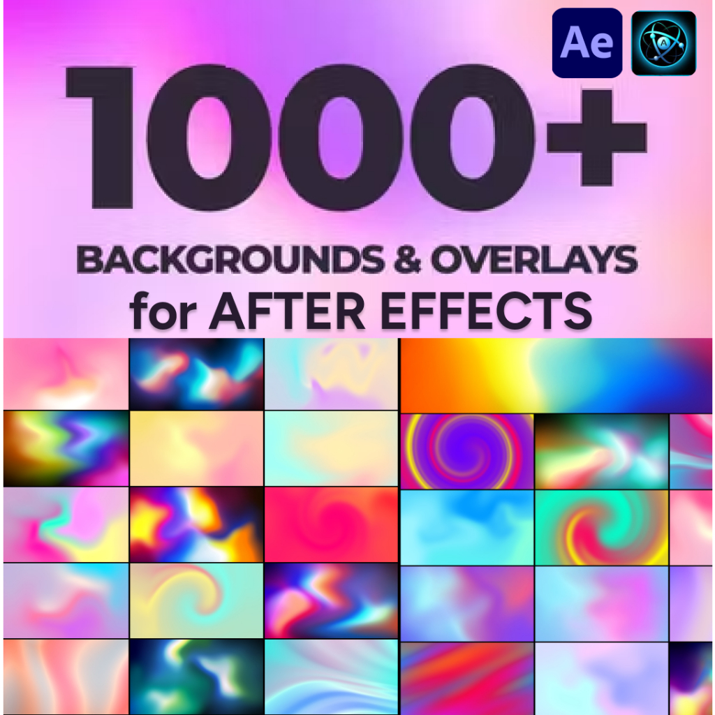 Dynamic Backgrounds & Overlays Element for After Effects | Atomx ...