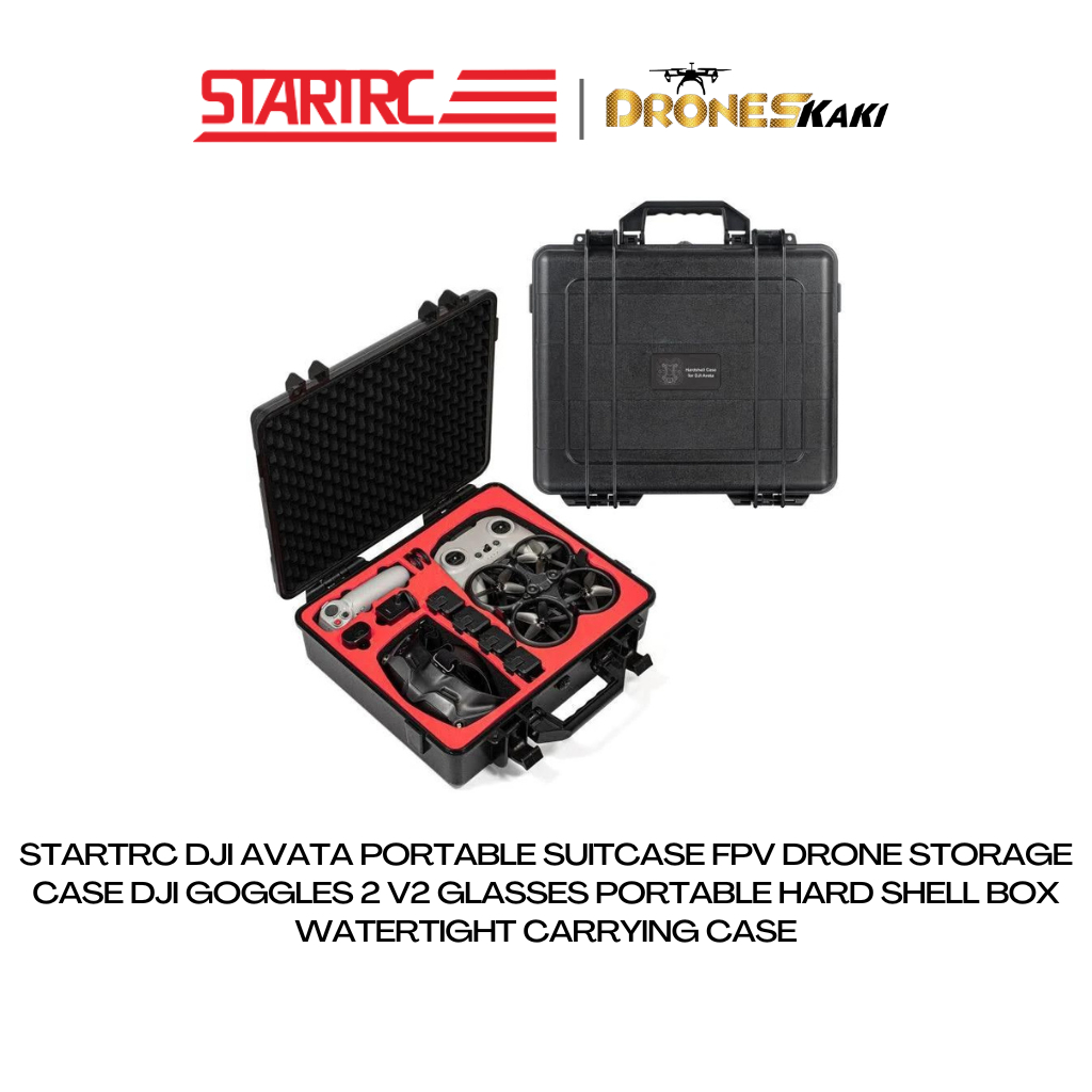 Startrc Dji Avata Portable Suitcase Fpv Drone Storage Case Dji Goggles 2 V2 Glasses Portable