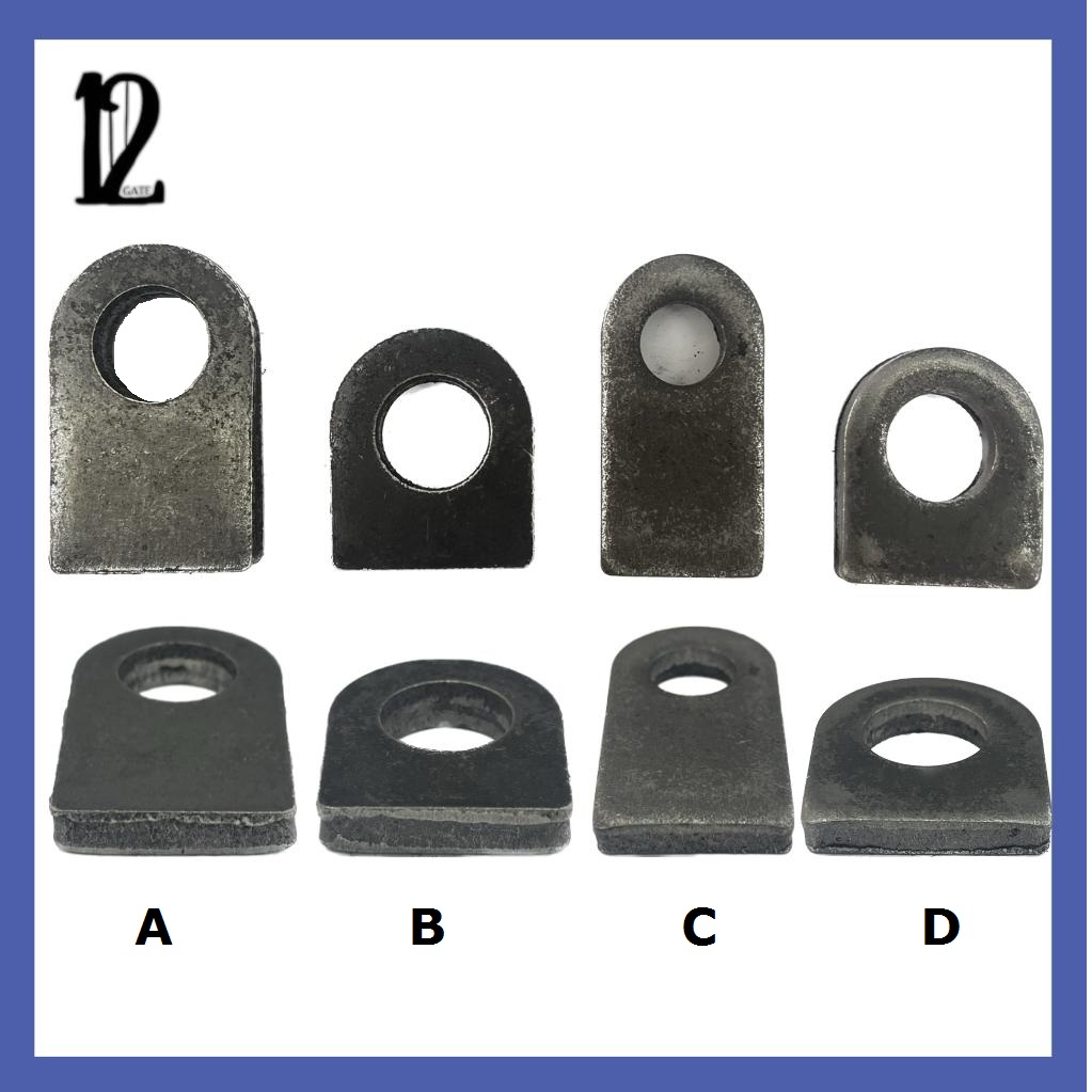 (10PCS)PAD LOCK EAR BRACKET / TELINGA PINTU BESI / GRILL WELDING MILD ...