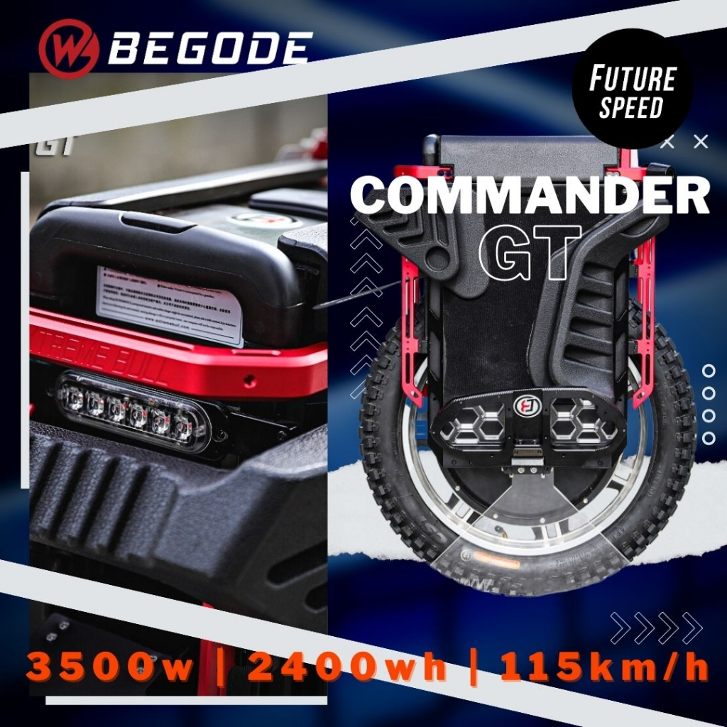 2023 NEW] Begode COMMANDER GT Self Balancing Electric Unicycle ( 3500w ...