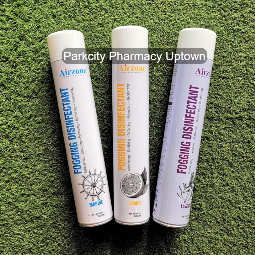Airzone Fogging Disinfectant Spray 800ml - Lavender 9205/ Marine 9212 ...