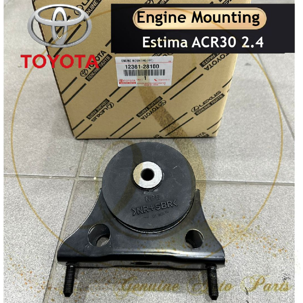 (100% ORIGINAL JAPAN ) TOYOTA ESTIMA ACR30 ENGINE MOUNTING 2.4 12361 ...