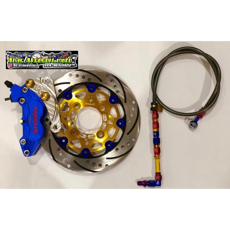 🔥set combo BREMBO brake lc 4s lagenda 110 thailook🔥 | Shopee Malaysia