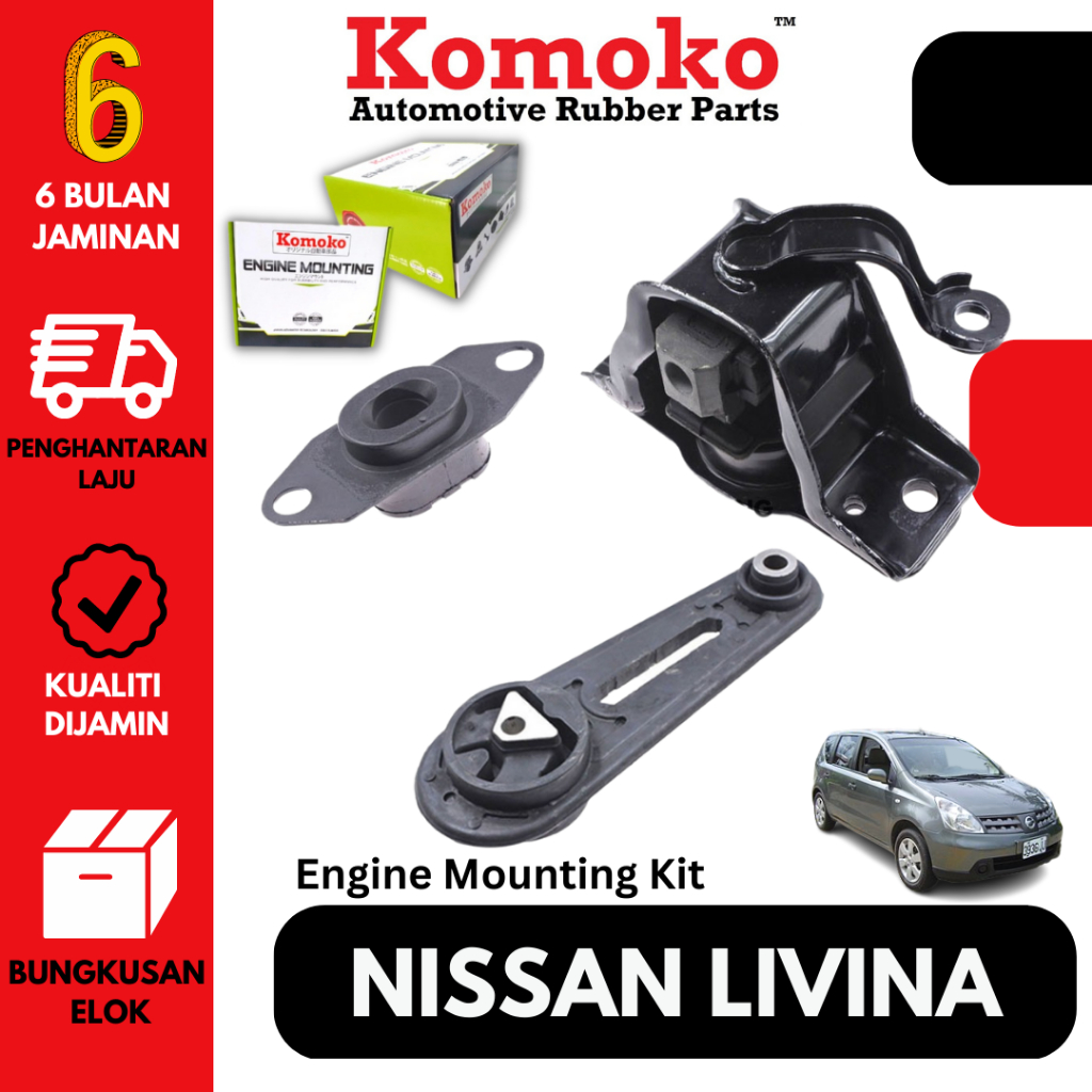 Nissan Livina KOMOKO Engine Mounting Kit | Shopee Malaysia