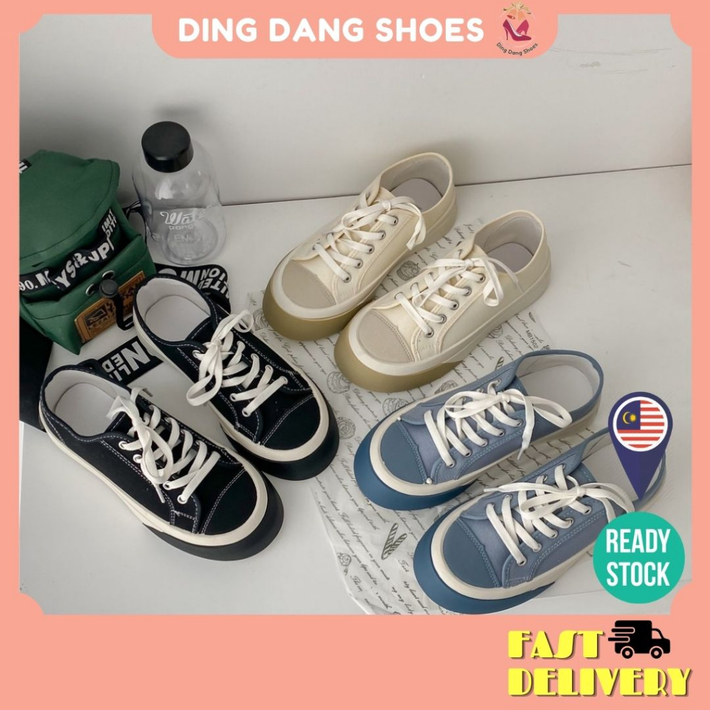 【DingDang】READY STOCK Korean Style Fashion shoes Men Women hot outdoor ...