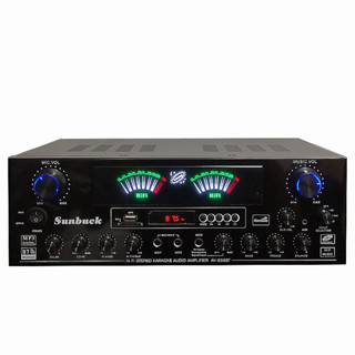 Sunbuck 5.1 Channel Power Amplifier Home Theater Karaoke Amplifier Bluetooth Stereo Bass Amp ...