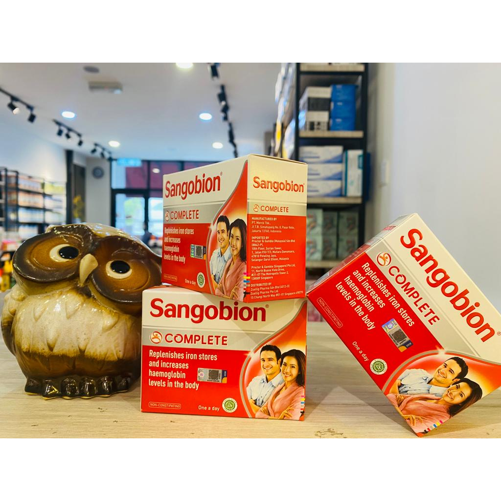 SANGOBION COMPLETE 7X4 CAPSULES IN STRIPS | Shopee Malaysia