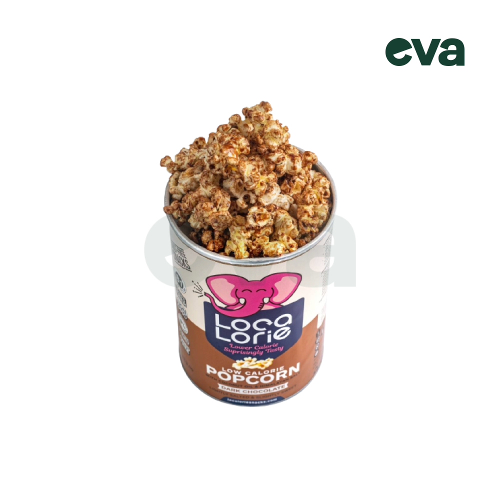 (MY MADE) LOCA LORIE LOW CALORIE POPCORN SNACK DARK CHOCOLATE FLAVOUR ...
