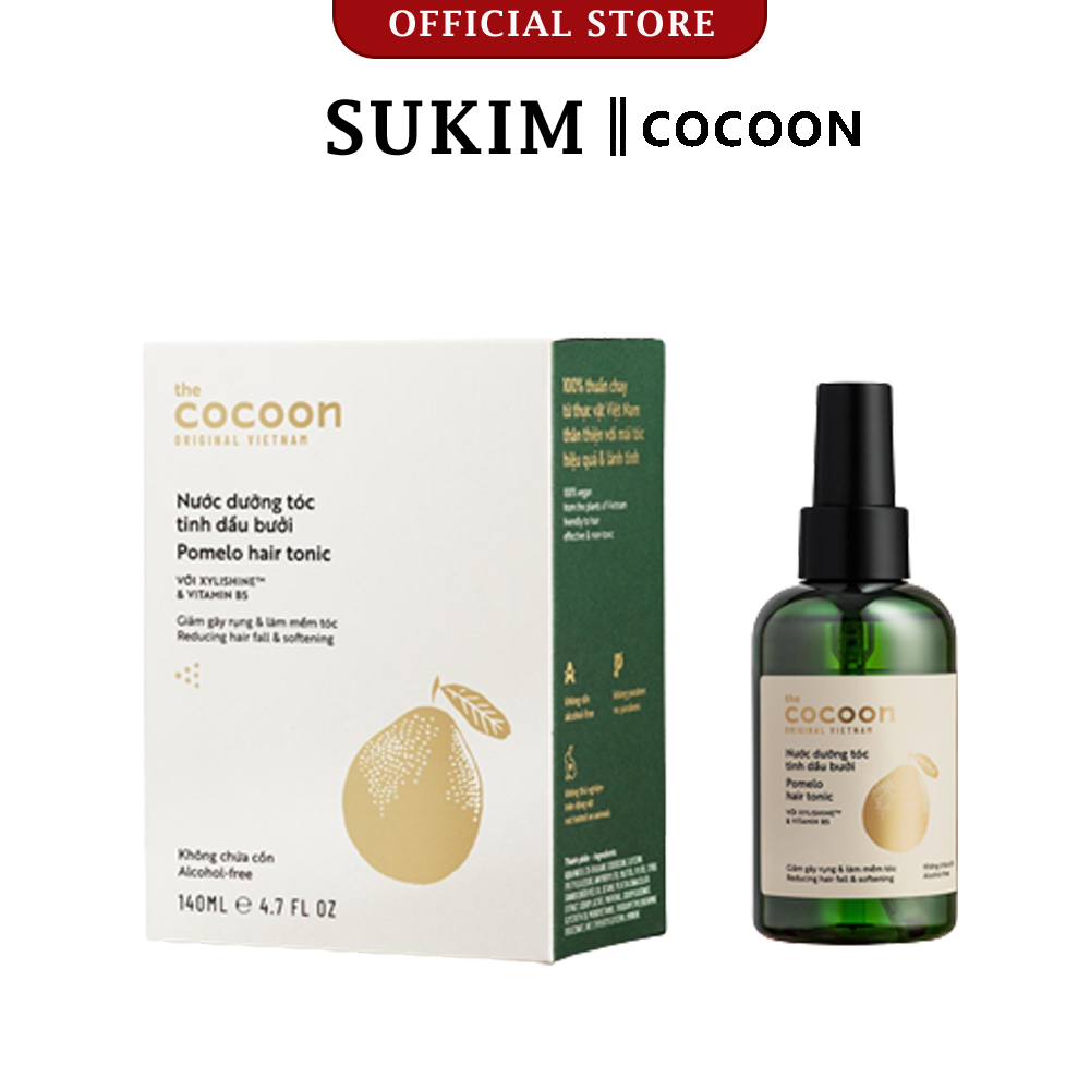 COCOON Pomelo Hair Tonic Hair Tonic 140ml reduces hair loss, stimulates ...