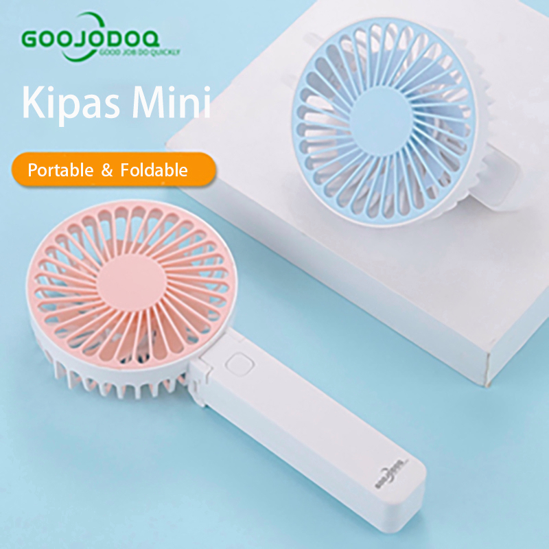 GOOJODOQ(Ready Stock) kipas mini Handheld Mini Fan USB Portable Kipas ...