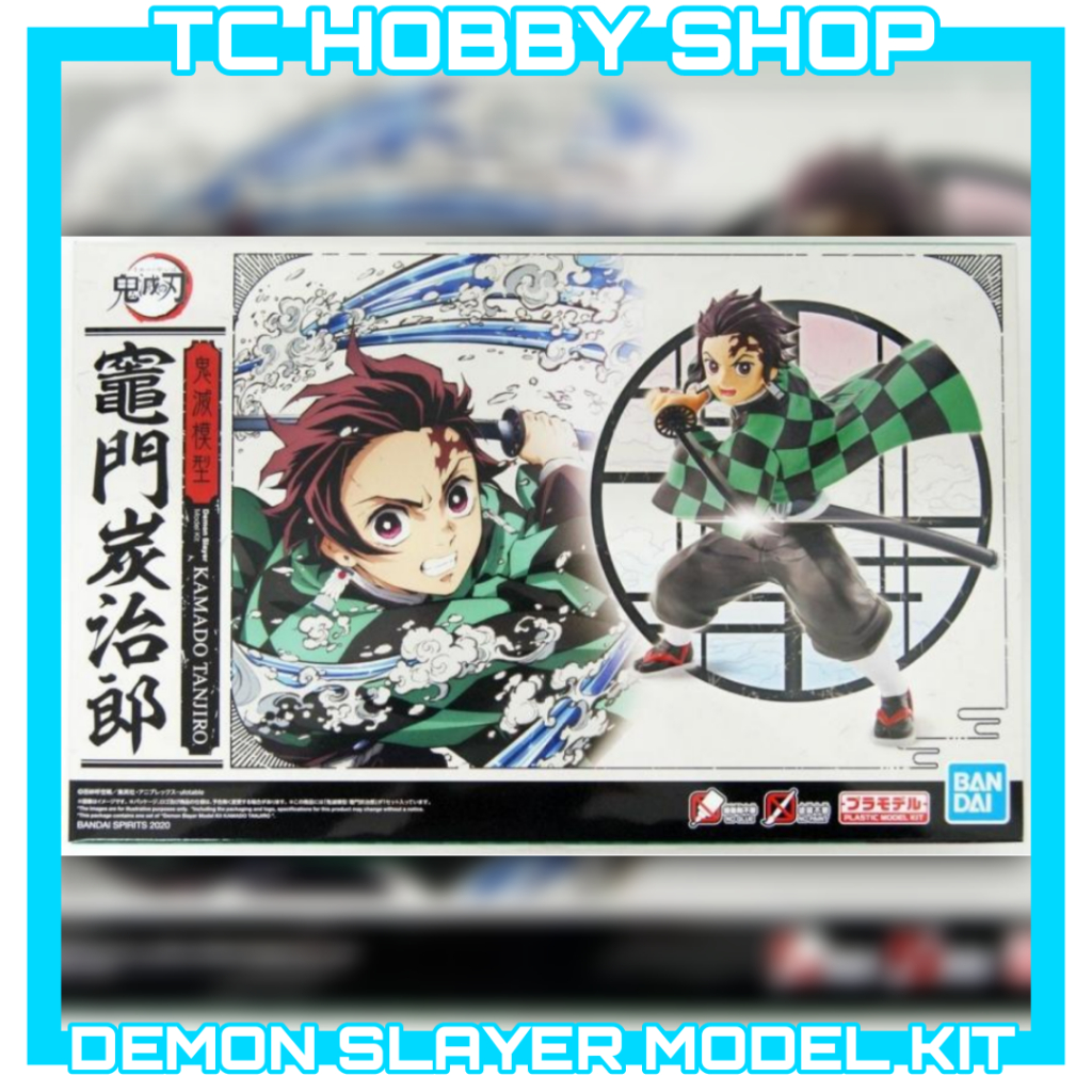 (Ready Stock) Bandai Tanjiro Kamado Plastic Kit Demon SlayerAnime Devil ...
