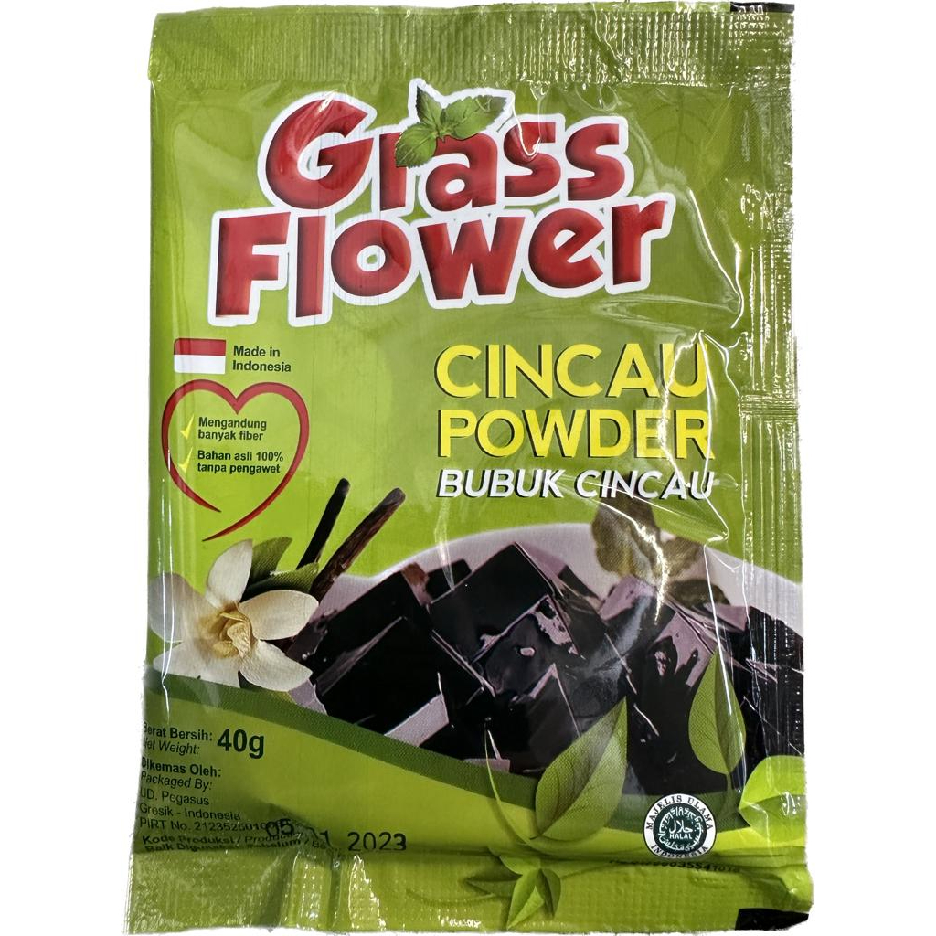 [1 pcs] GRASS FLOWER Cincau Powder/Serbuk Cincau/Grass Jelly Powder ...
