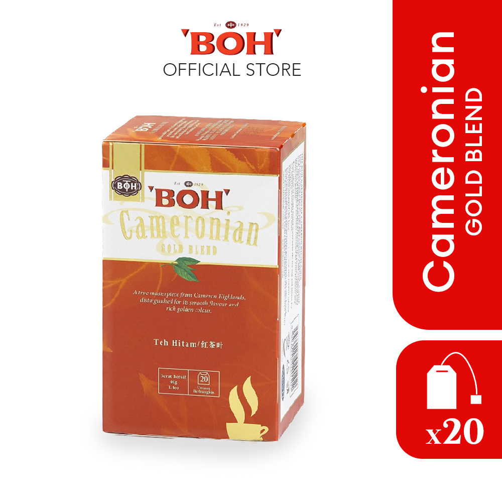BOH Cameronian Gold Blend Teabag Sachet (20s) / BOH Uncang Teh Hitam ...