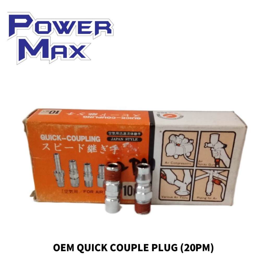 1 UNIT OF OEM QUICK COUPLE PLUG (20PM) | Shopee Malaysia