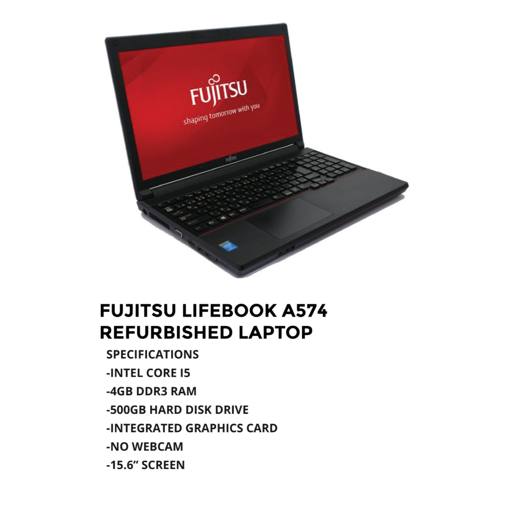 FUJITSU LIFEBOOK A574 REFURBISHED LAPTOP | Shopee Malaysia
