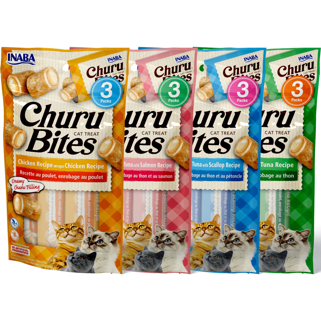 INABA CHURU BITES CAT TREAT 30G (3X10G) | Shopee Malaysia